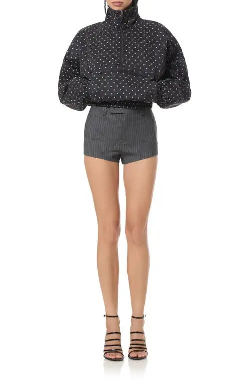 AFRM Pinstripe Hot Shorts