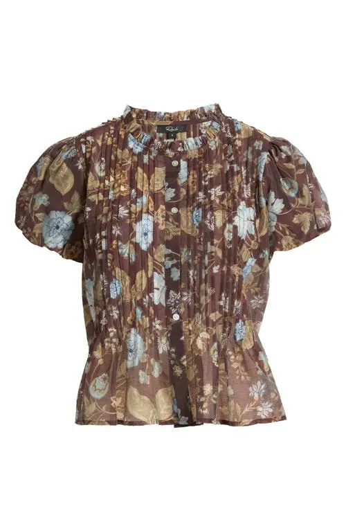 Rails Pepper Pintuck Puff Sleeve Top