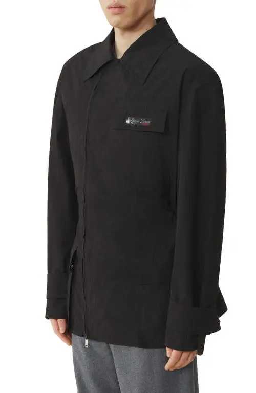 LANVIN Short Parka In Technical Cotton