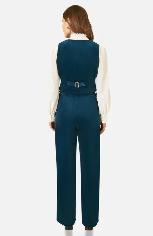 YUMI Tailored Ribbed Waistcoat