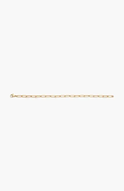AURATE Unbreakable Paperclip Chain Bracelet