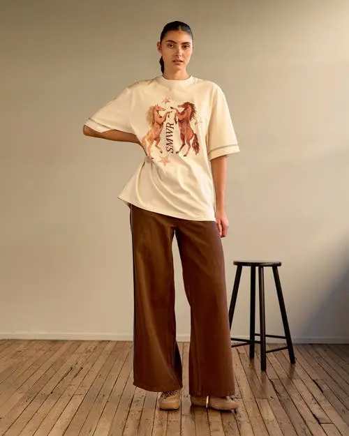 SMWR. BY THE SOMEWHERE CO Nobody's Darlin Wide Leg Pant