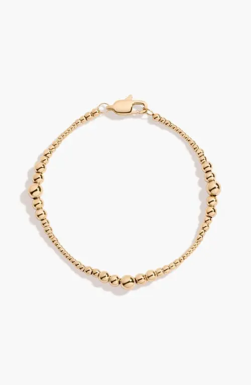 AURATE Graduated Ball Chain Bracelet