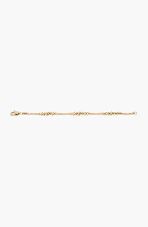 AURATE Graduated Ball Chain Bracelet