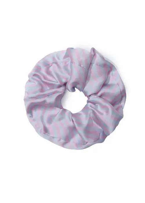 OLAH X Mimi Tao - Trans Joy Silk Scrunchie