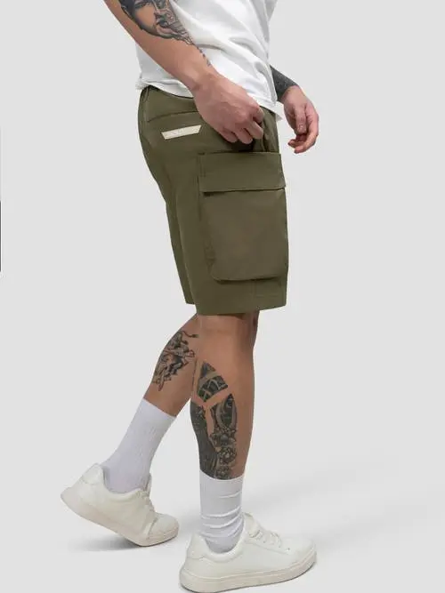 JACK1T Nova Cargo Short - Dusty Olive