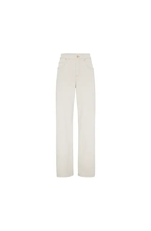 Brunello Cucinelli Loose Barrel Trousers - Panama