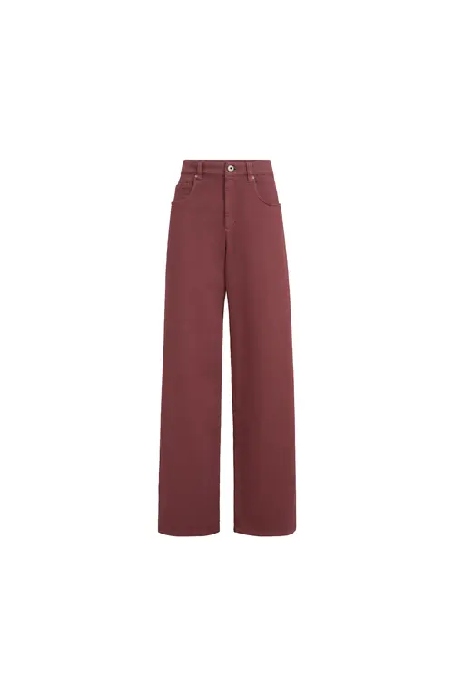 Brunello Cucinelli Loose Barrel Trousers