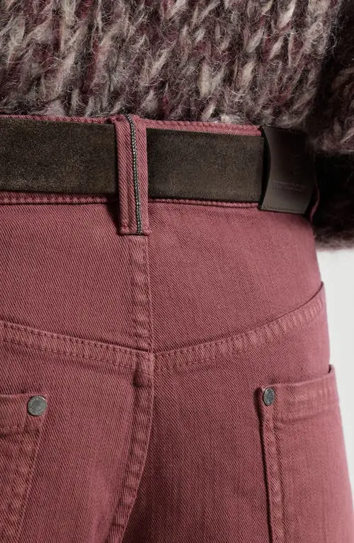 Brunello Cucinelli Loose Barrel Trousers