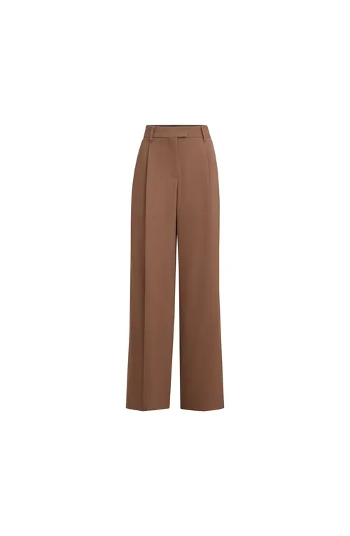 Brunello Cucinelli Virgin Wool Tricotine Trousers