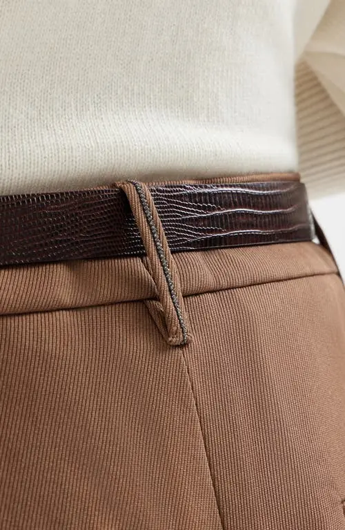 Brunello Cucinelli Virgin Wool Tricotine Trousers