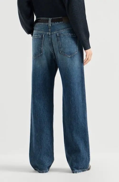 Brunello Cucinelli Authentic Loose Trousers - Denim