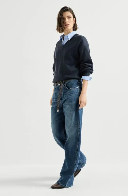 Brunello Cucinelli Authentic Loose Trousers - Denim