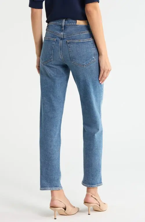 Paige Reece High Waist Ankle Slim Leg Jeans