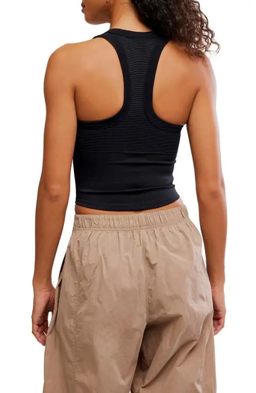 Free People New Heights Performance Cami - Black
