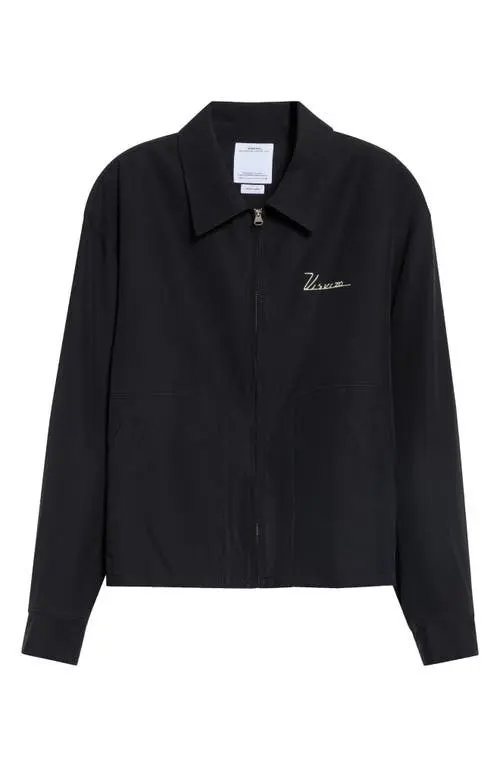 Visvim Somer Silk & Wool Zip Jacket - Black