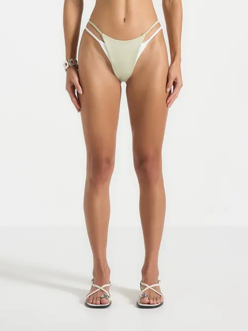 Manière De Voir Nelly Double Layer Bikini Bottoms
