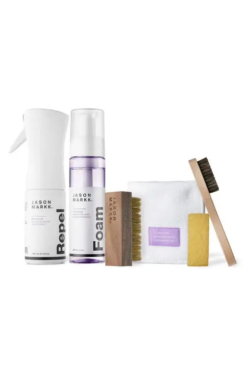 Jason Markk 6-piece Premium Footwear Care Kit - Purple