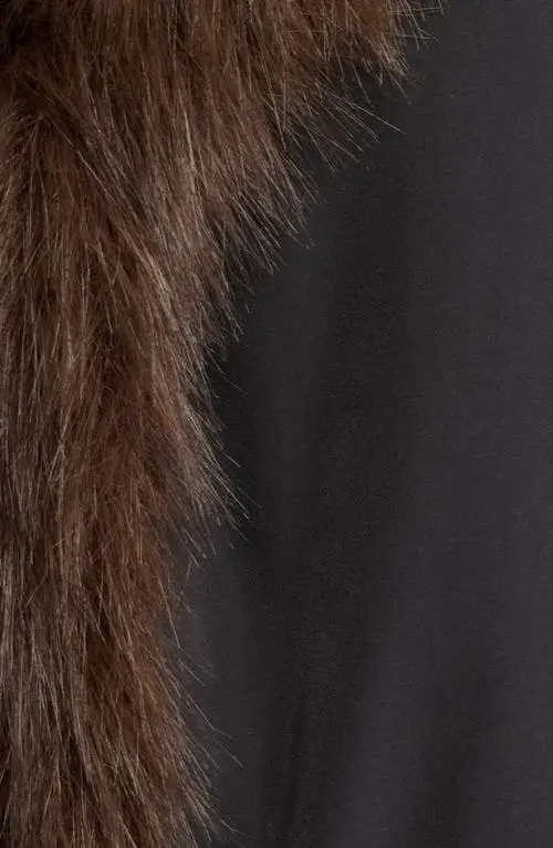 Kobi Halperin Nikki Faux Fur Collar Coat