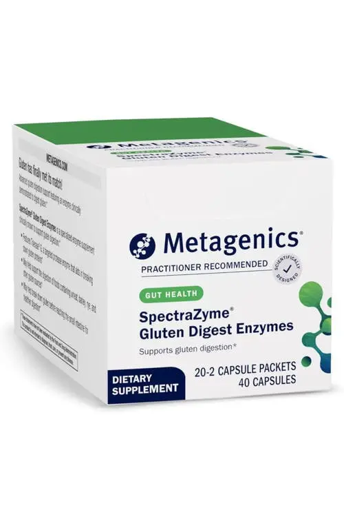 METAGENICS Spectrazyme Gluten Digest Enzyme Capsules 40 Capsules - None