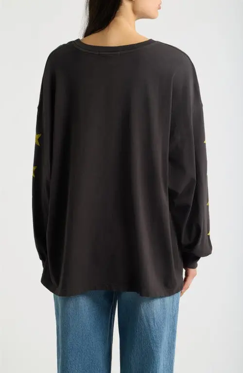 Daydreamer The Doors Gig Poster Oversized Long Sleeve Graphic Tee