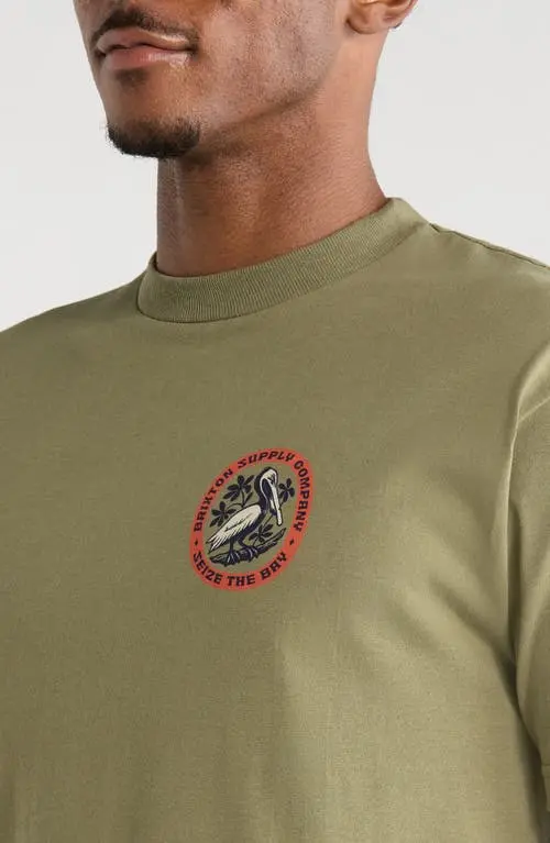 Brixton Bay Graphic T-shirt - Olvsp