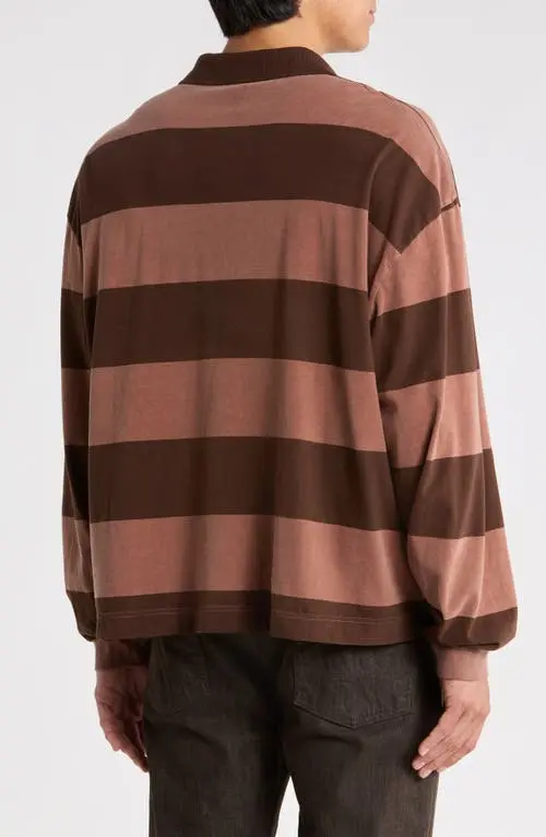REPRESENT Owners Club Stripe Rugby Top