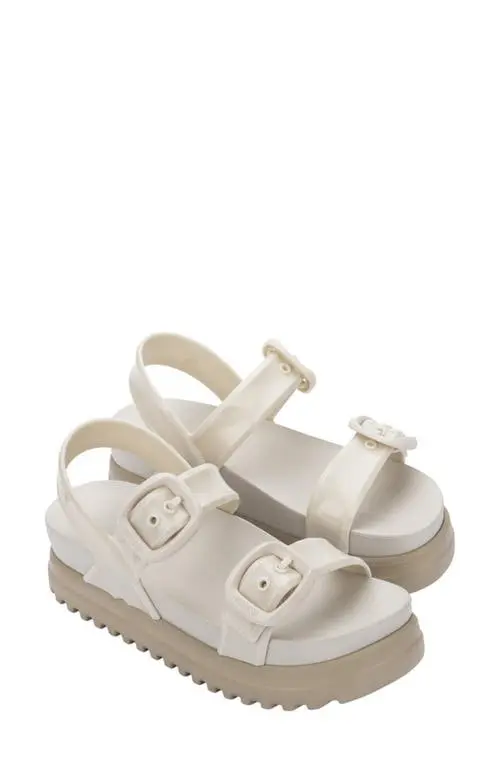 Melissa Cozy Platform Sandal - Beige