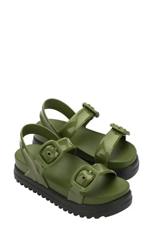 Melissa Cozy Platform Sandal - Green