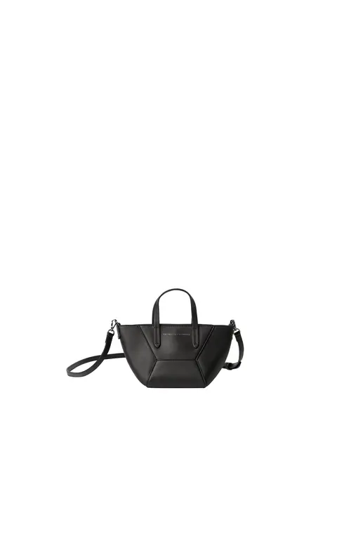 Brunello Cucinelli Mini Bag In Calfskin With Monili - Black