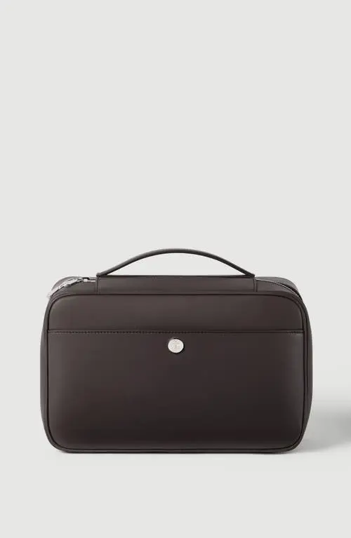 Brunello Cucinelli Smooth Calfskin Travel Beauty Case
