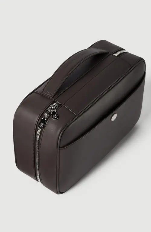 Brunello Cucinelli Smooth Calfskin Travel Beauty Case