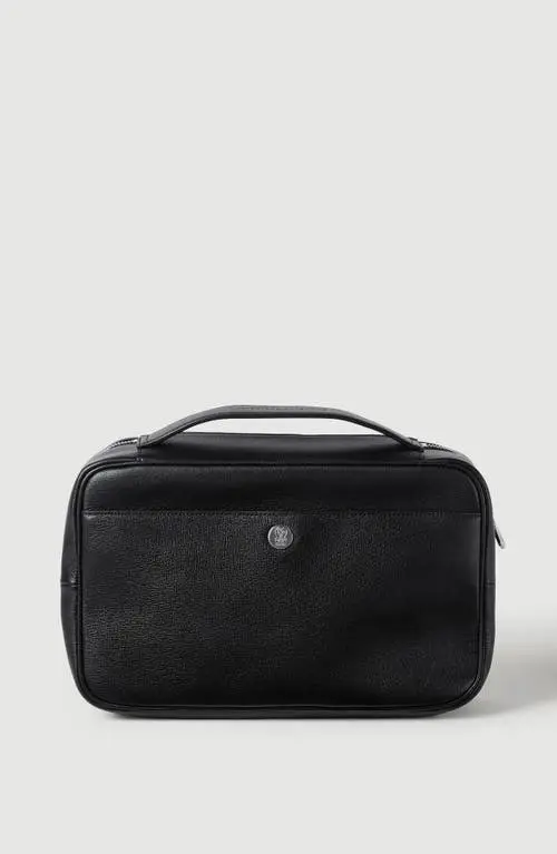 Brunello Cucinelli Grained Leather Travel Beauty Case