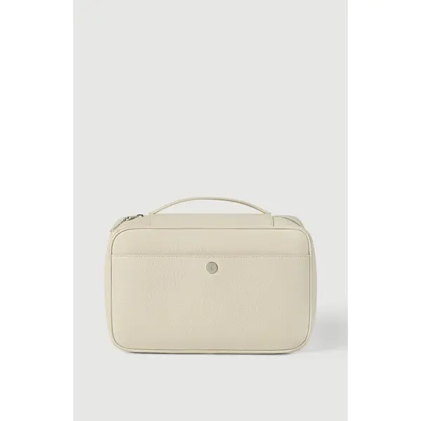 Brunello Cucinelli Fine Grain Calfskin Travel Beauty Case