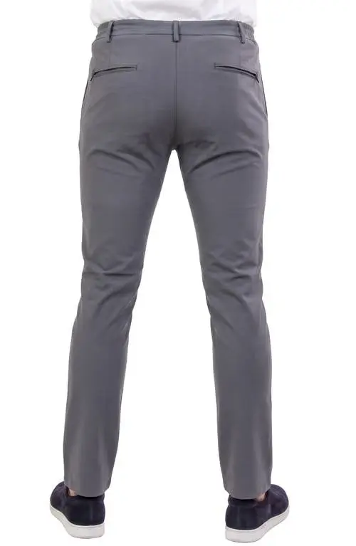 MACEOO Drawstring Stretch Trousers