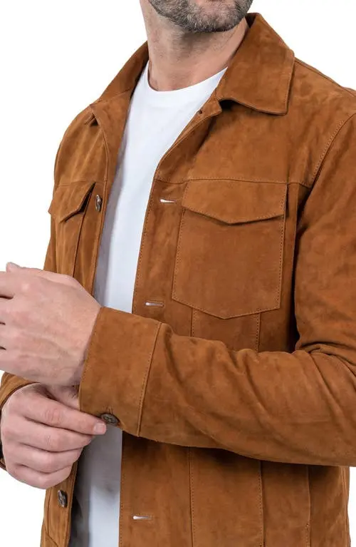 MACEOO Captain Leather Jacket