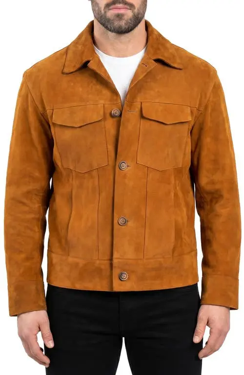 MACEOO Captain Leather Jacket