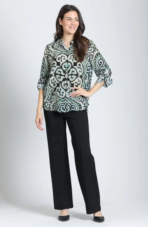 APNY Roll Tab Sleeve Button-up Shirt