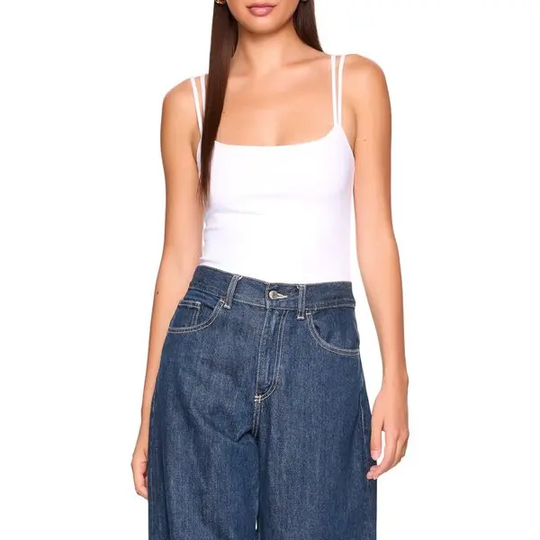 Susana Monaco Double String Tank - Sugar