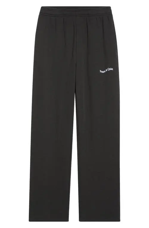 MUSEUM OF PEACE & QUIET Wordmark Waffle Stitch Pants
