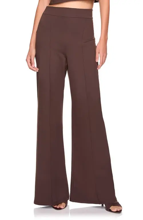 Susana Monaco Flare Leg Seamed Pants - Java