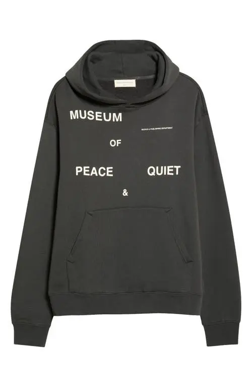 MUSEUM OF PEACE & QUIET Publishing Dept Graphic Hoodie