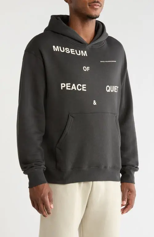 MUSEUM OF PEACE & QUIET Publishing Dept. Graphic Hoodie