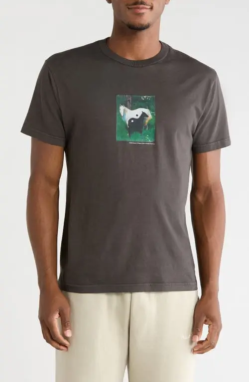 MUSEUM OF PEACE & QUIET Pasture Graphic T-shirt - Black