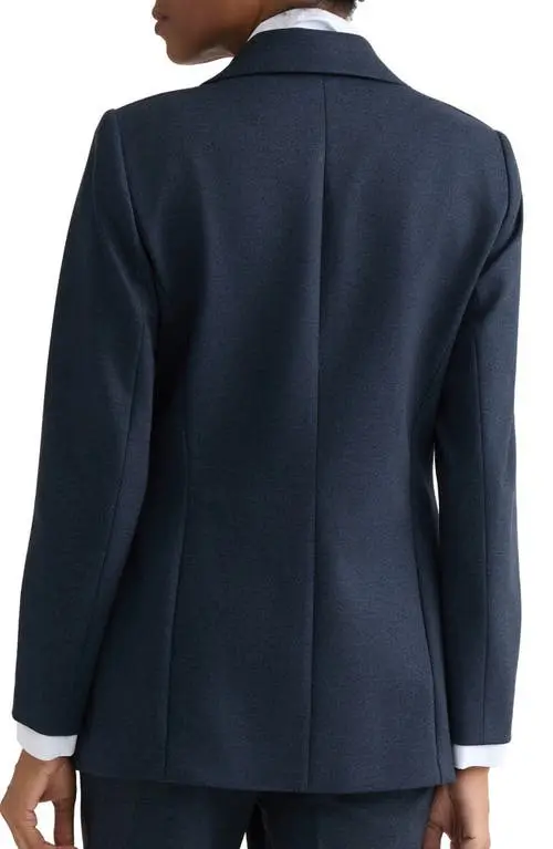 Jones New York One-button Notch Lapel Blazer