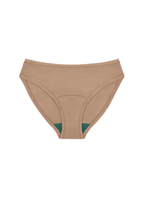 HUHA Low-rise Bikini With Full Coverage Gusset - Tan