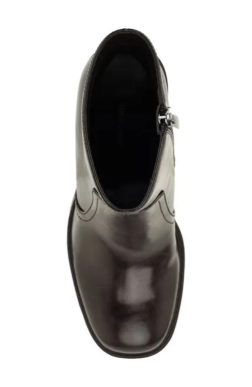 Nine West Boston Faux Leather Bootie - Dbr01