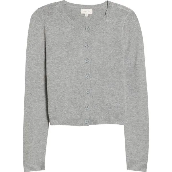 PACSUN Marley Cardigan - Heather Grey