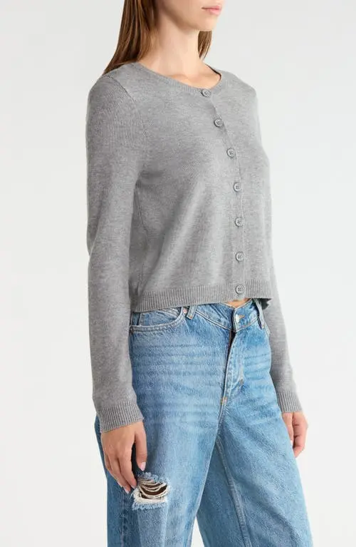 PACSUN Marley Cardigan - Heather Grey