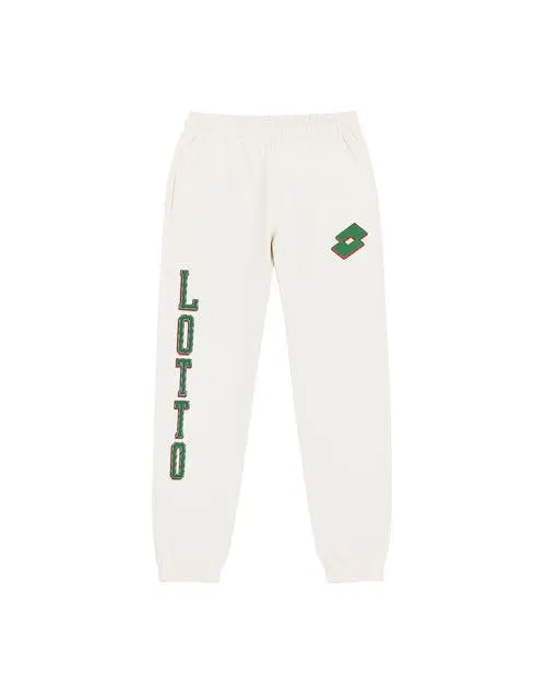 LOTTO Legends Live Here Athletic Pants - Cream